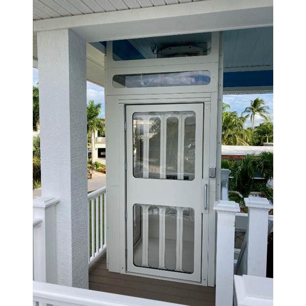 Elevator with a Prefabricated Enclosure